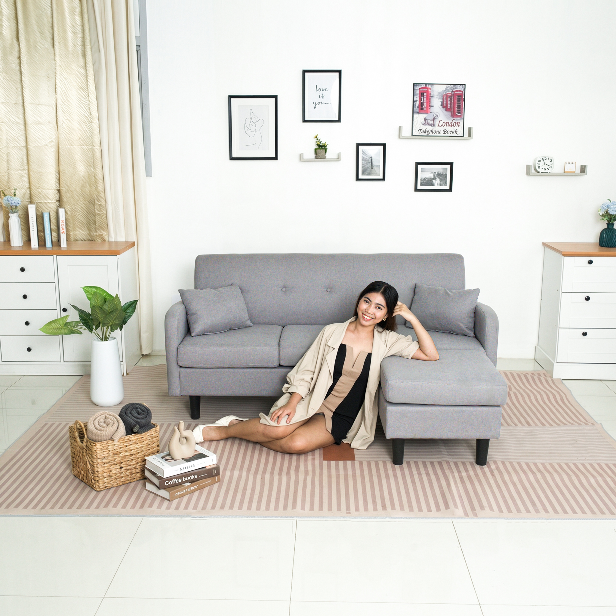 Logan 3 Seater Sofa - Homemaker