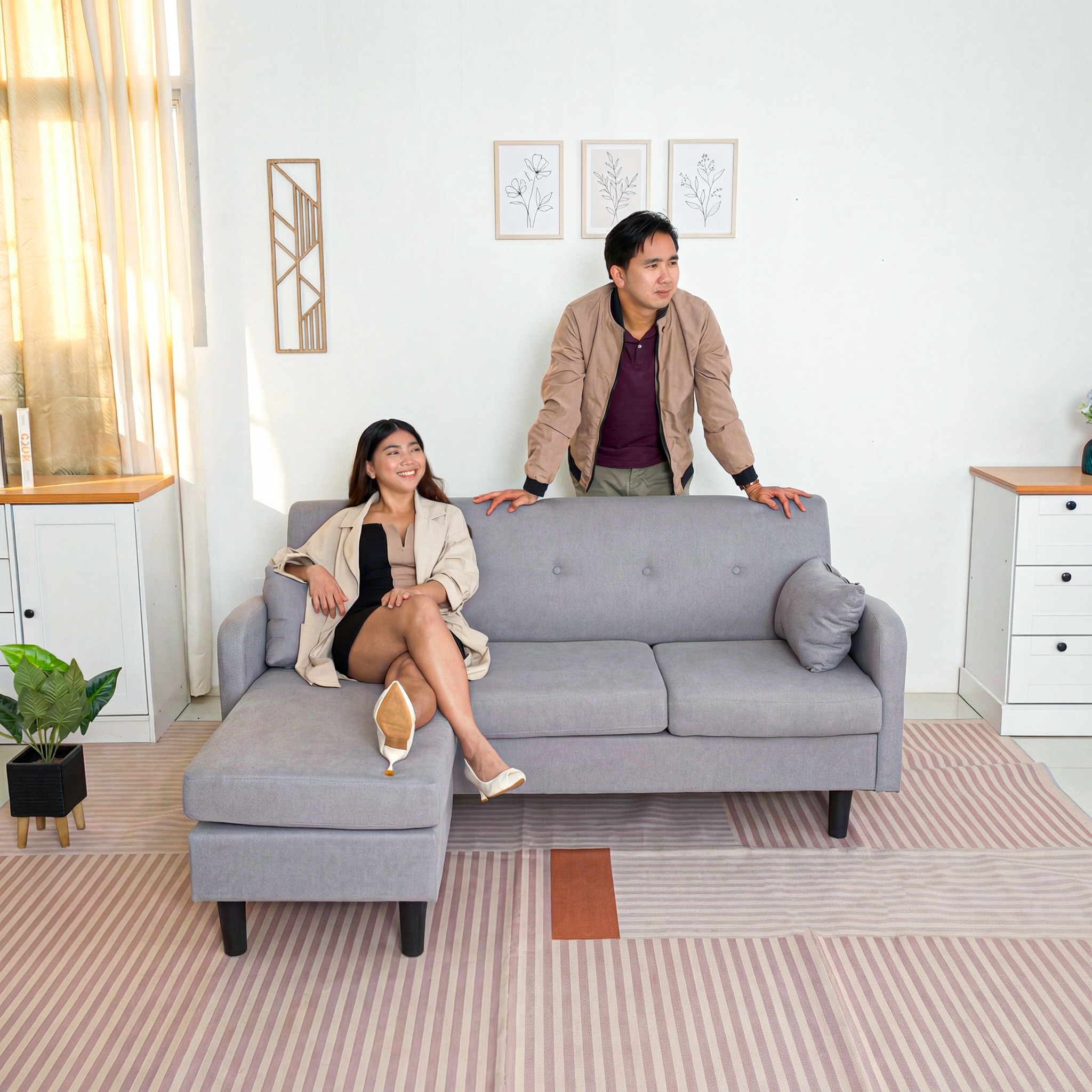 Logan 3 Seater Sofa - Homemaker