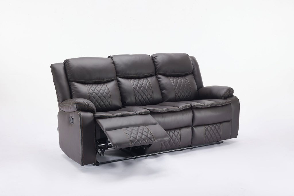 Hamilton 3-Seater Premium Recliner with Cupholders - Homemaker